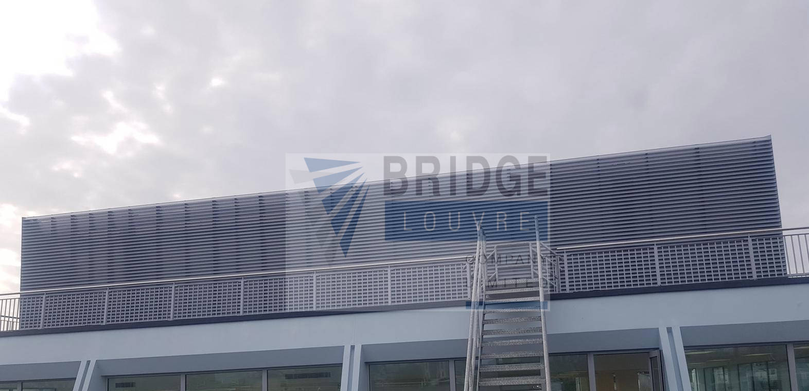 Plymouth Louvre Screens BL75 | Bridge Louvre